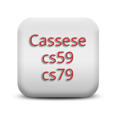 Range of spare parts for Cassese Cs59, Cs79 underpinners - Underpinner Spares